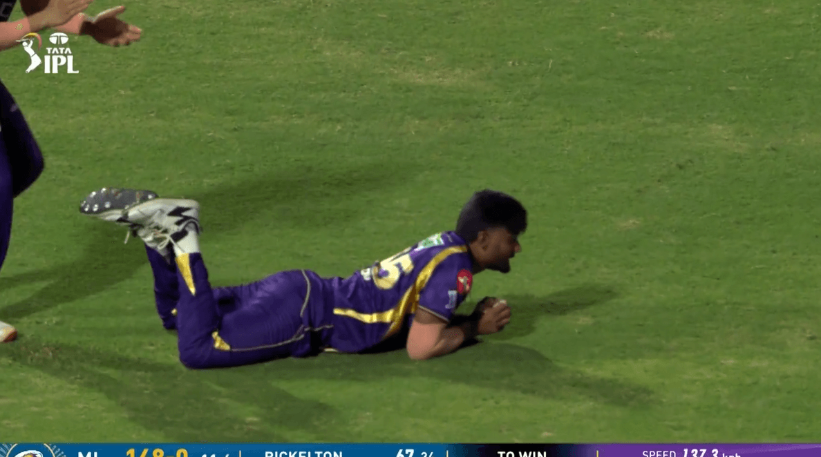 Watch: Anukul Roy takes a stunning catch, ended Rohit Sharma carnage in ...