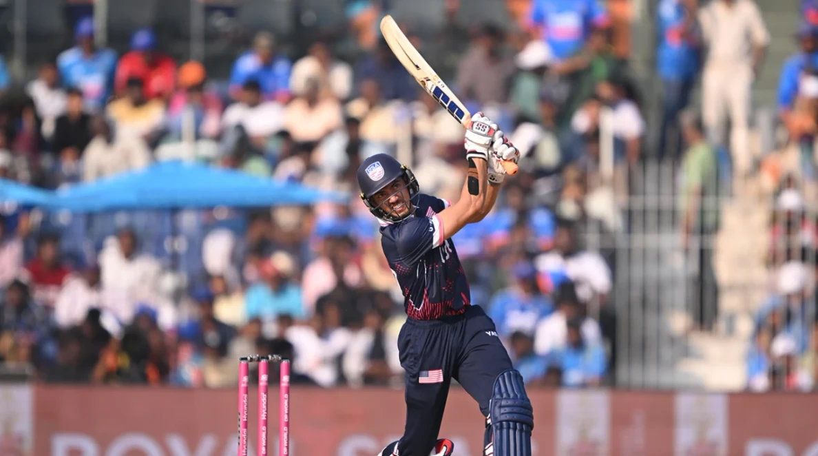 USA vs Namibia: Sanjay Krishnamurthi Hits 2nd Fastest Fifty For USA In ...
