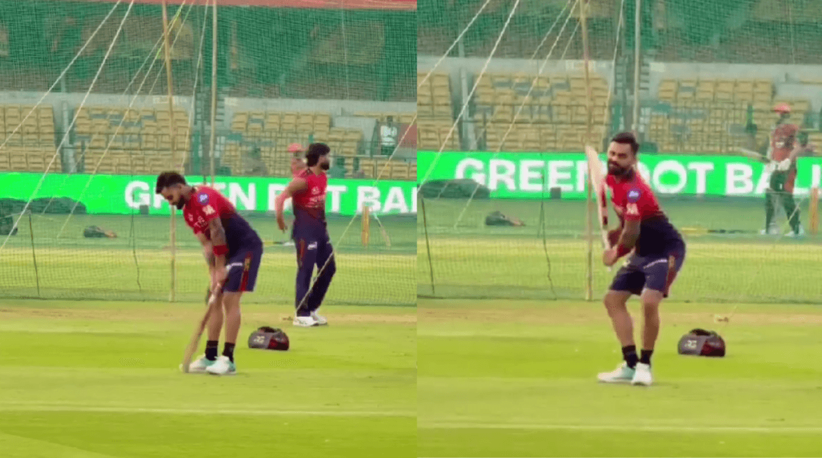 Watch: Virat Kohli Mimics Romario Shepherd’s Batting Style While ...
