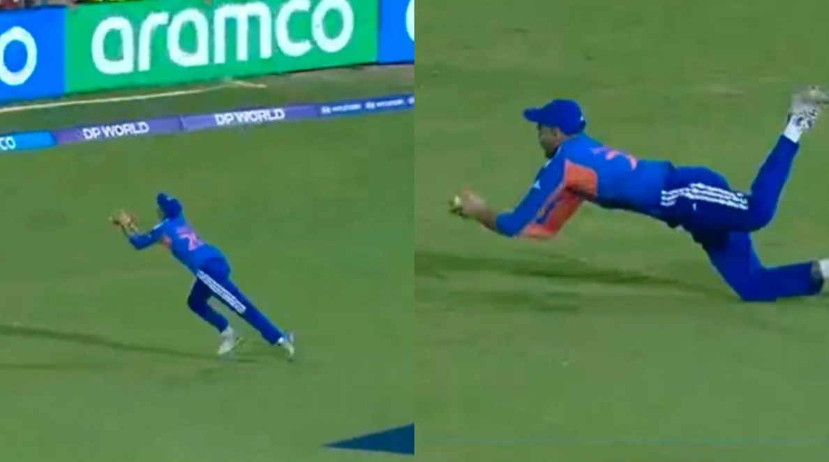 Watch: Axar Patel Takes Absolute Screamer to Dismiss Harry Brook in IND ...