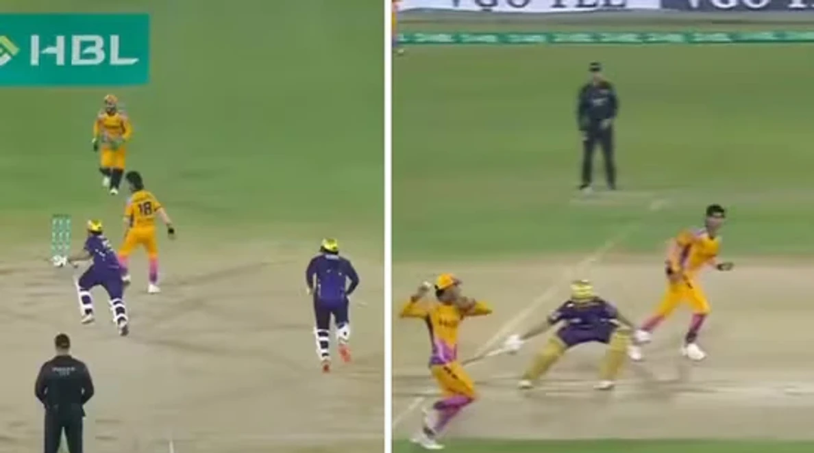 Watch: Comedy on Field! Zalmi Player Misses Easy Run-Out in PSL 2026 Clash
