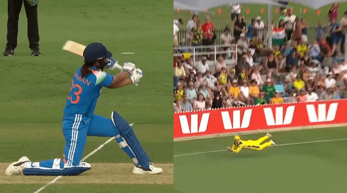 Watch: Georgia Voll takes stunner dismissing Harmanpreet Kaur in Ind-W ...