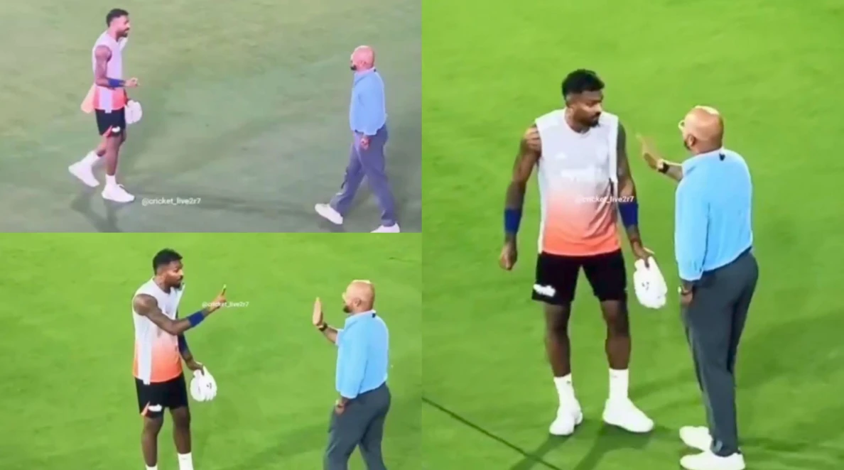 Watch: Hardik Pandya’s Exchange with Murali Kartik Sparks 'Argument ...