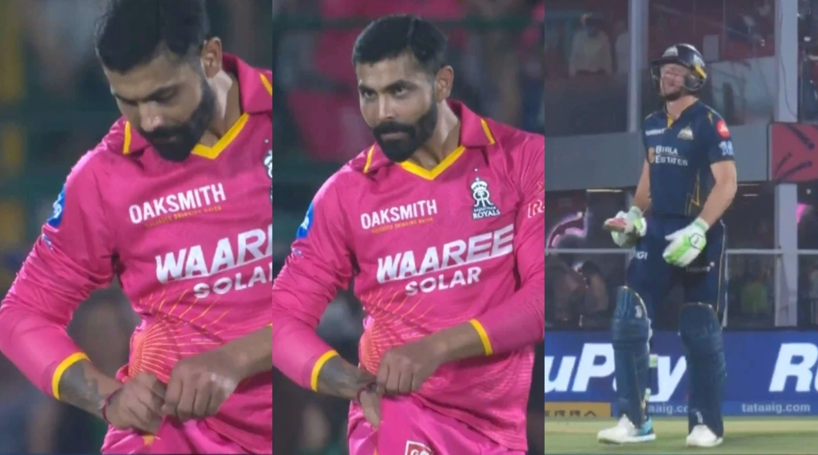Watch: Ravindra Jadeja Keeps Jos Buttler 'In Pocket' During RR vs GT ...
