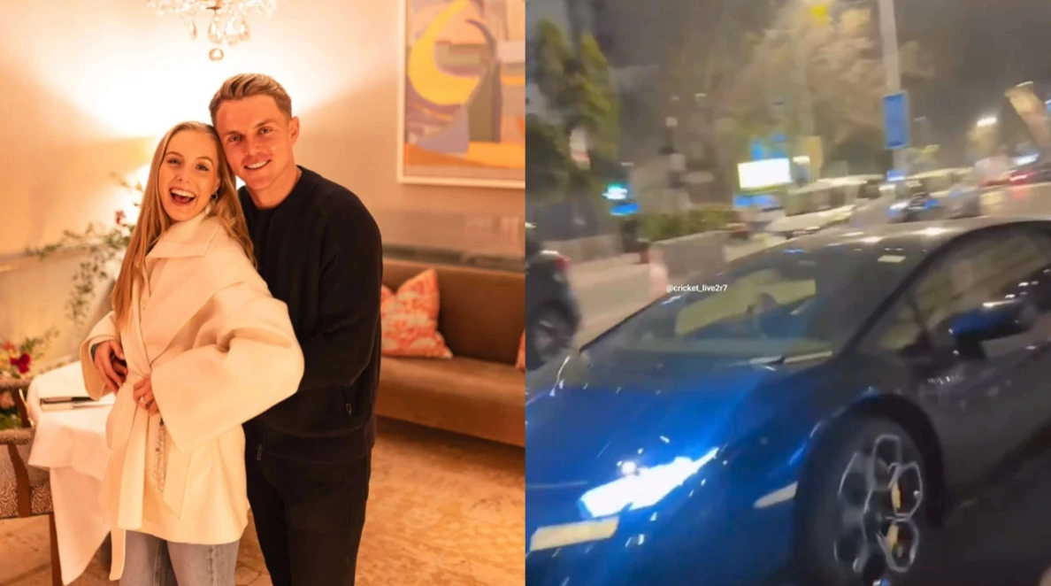 Watch: Sam Curran Takes Fiancée Isabella Grace on Late-Night Mumbai ...