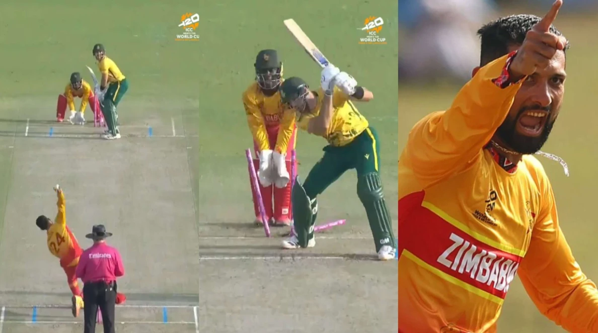 Watch: Sikandar Raza Strikes Big! Markram Clean Bowled by Brilliant ...